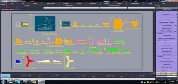 Lectra Modaris V8-Hướng Dẫn Thêm Hình Logo Vào Chi Tiết Rập Thiết Kế