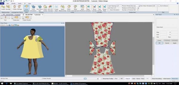 Giao Diện Sơ Đồ Gerber Accumark V8.3 Trên Gerber Accumark V9-V10
