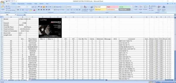 Lectra Modaris V8-Hướng Dẫn Sử Dụng Model Translator V8