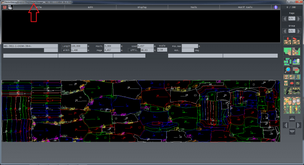 Thanh Công Cụ Processing Panel Trong Lectra MarkerManager V6